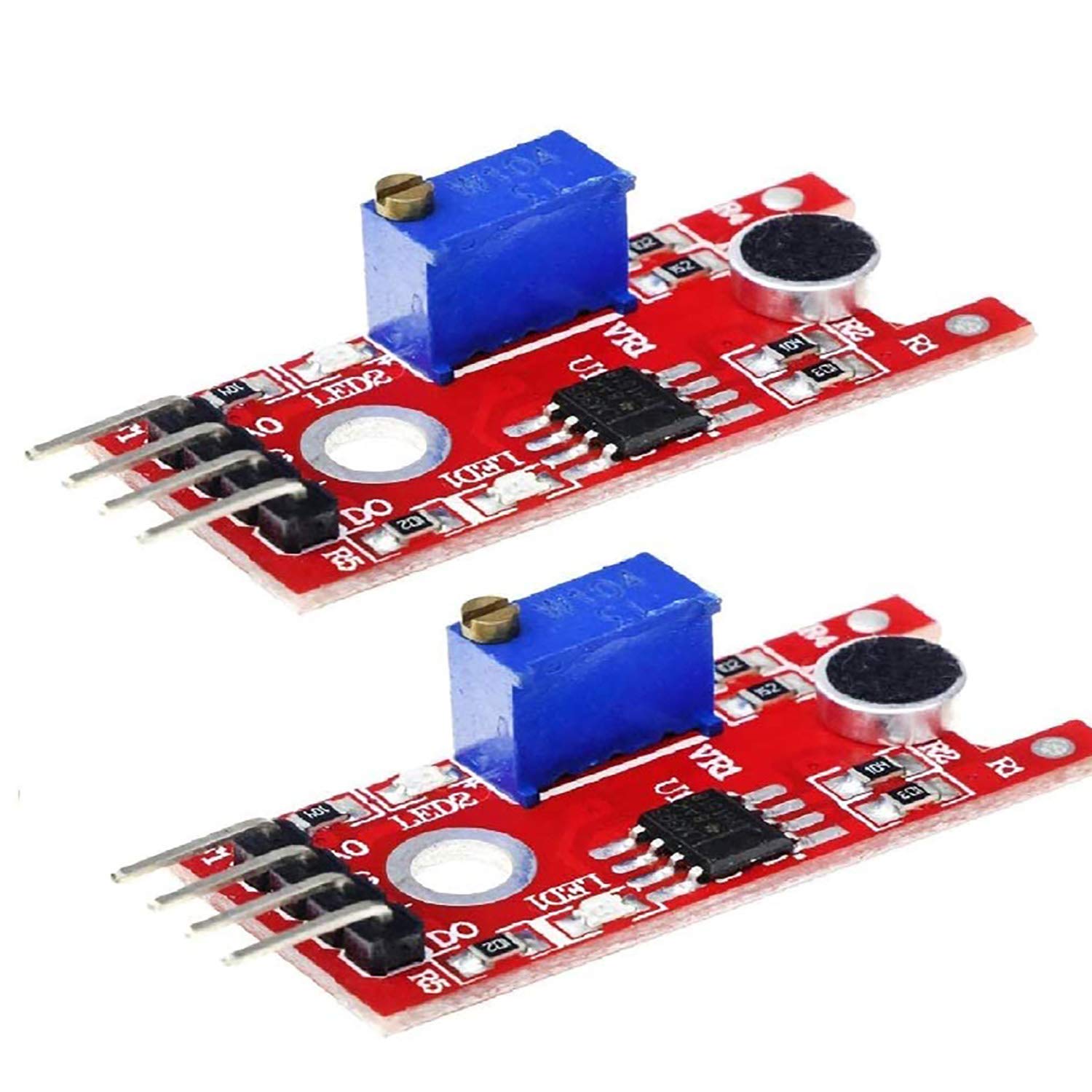 Leyal 2PCS Smart Electronics KY-038 4pin Mini Voice Sound Detection ...