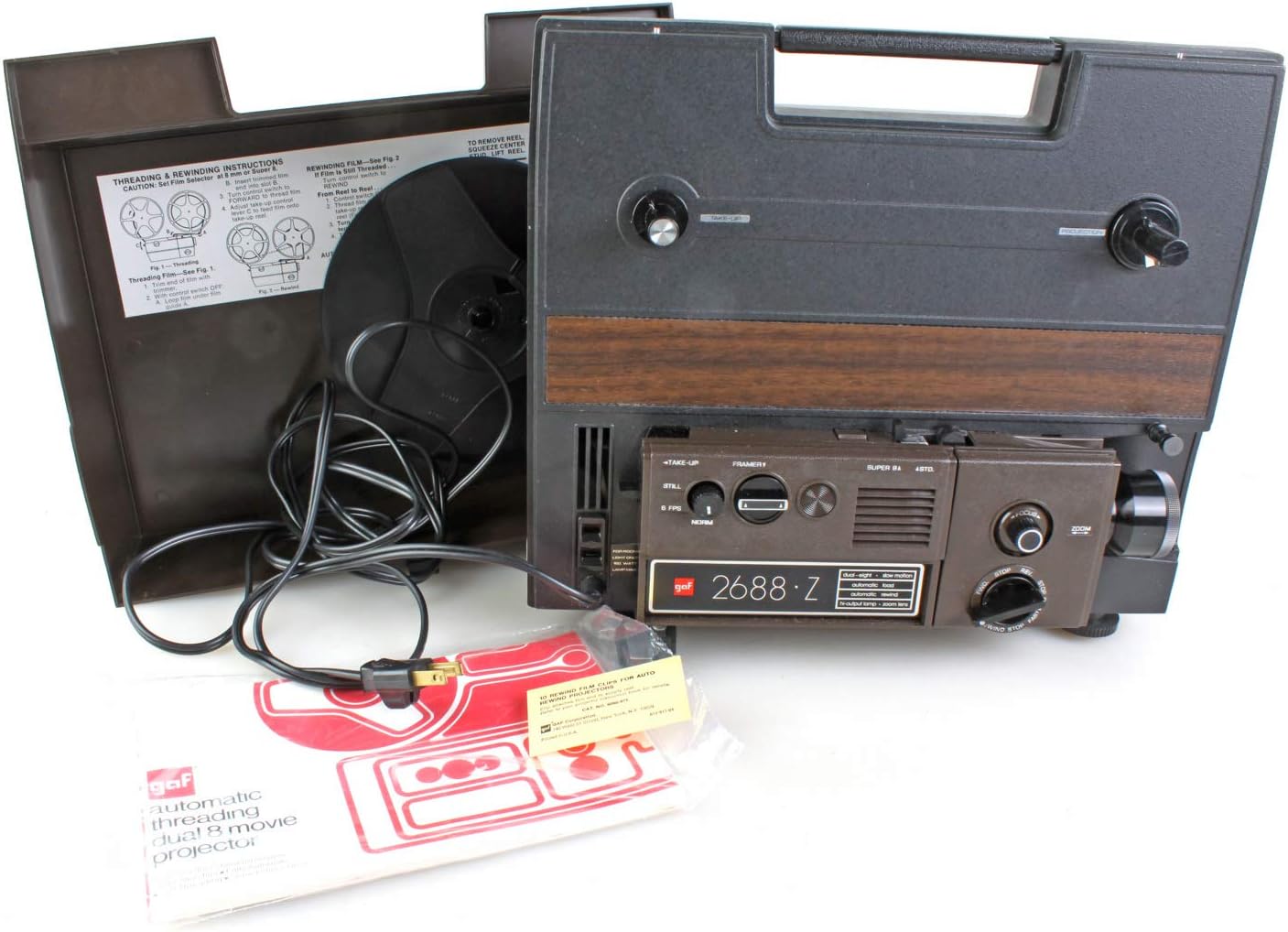Amazon.com: MOVIE PROJECTOR Super 8 and Regular 8 Dual 8 Film Format ...