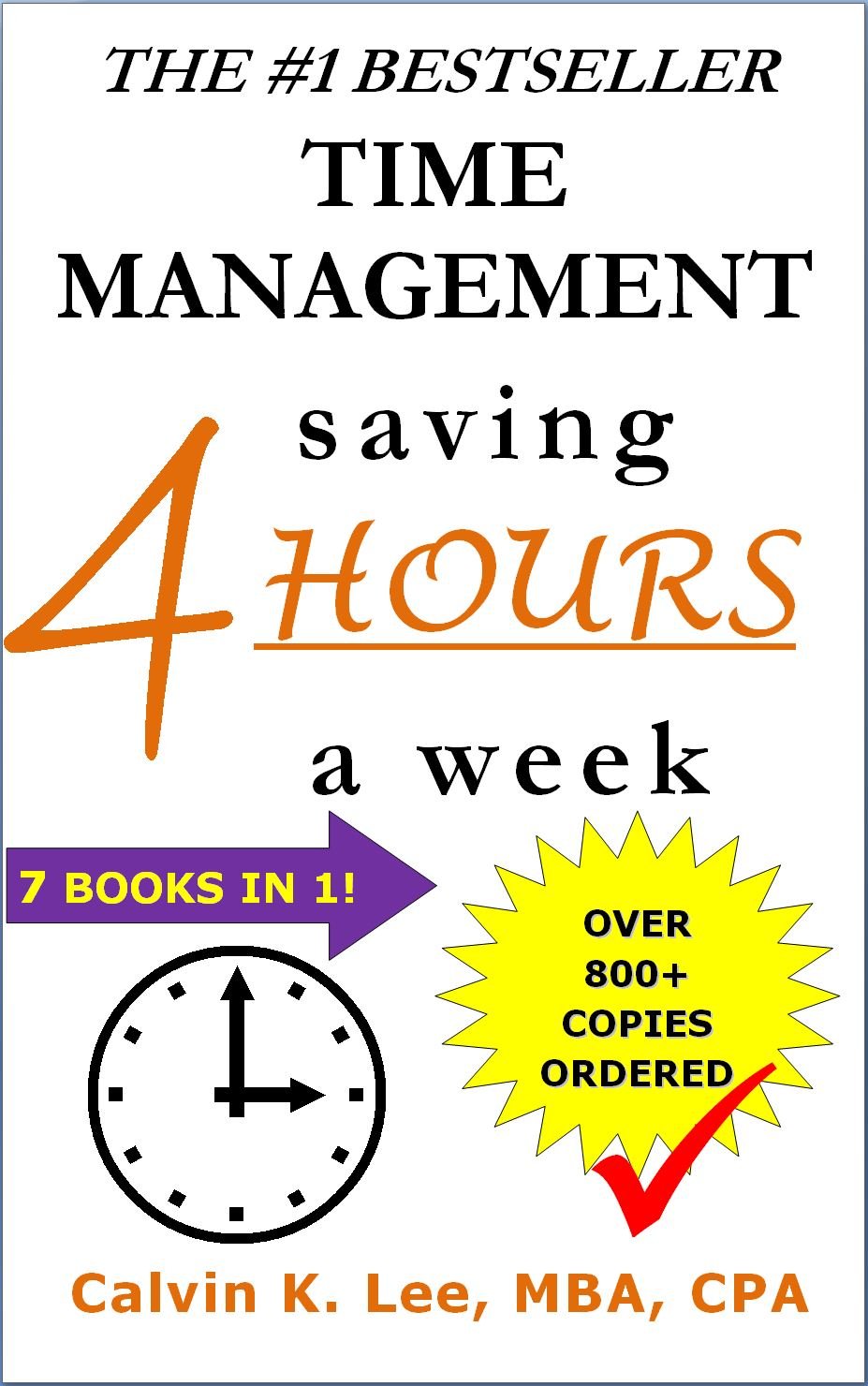 Amazon.com: TIME MANAGEMENT: saving 4 HOURS a week (Increase ...