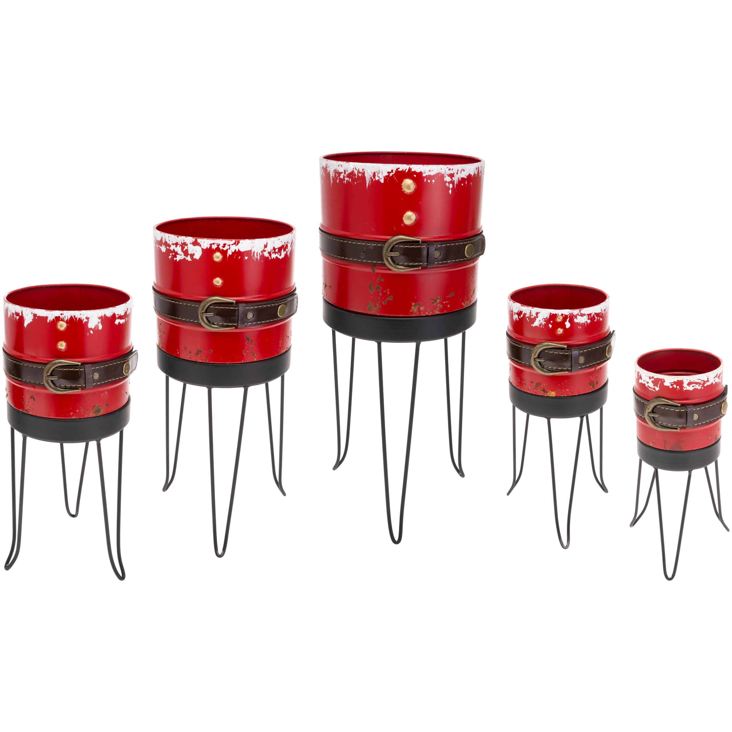 Amazon.com : Boston International Christmas Flower and Plant Nesting ...