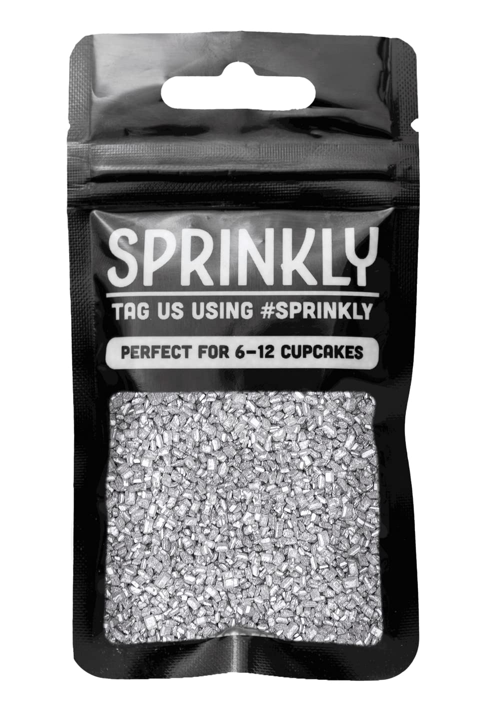 SPRINKLY - Sparkling Sugar - Silver - 30g : Amazon.co.uk: Grocery