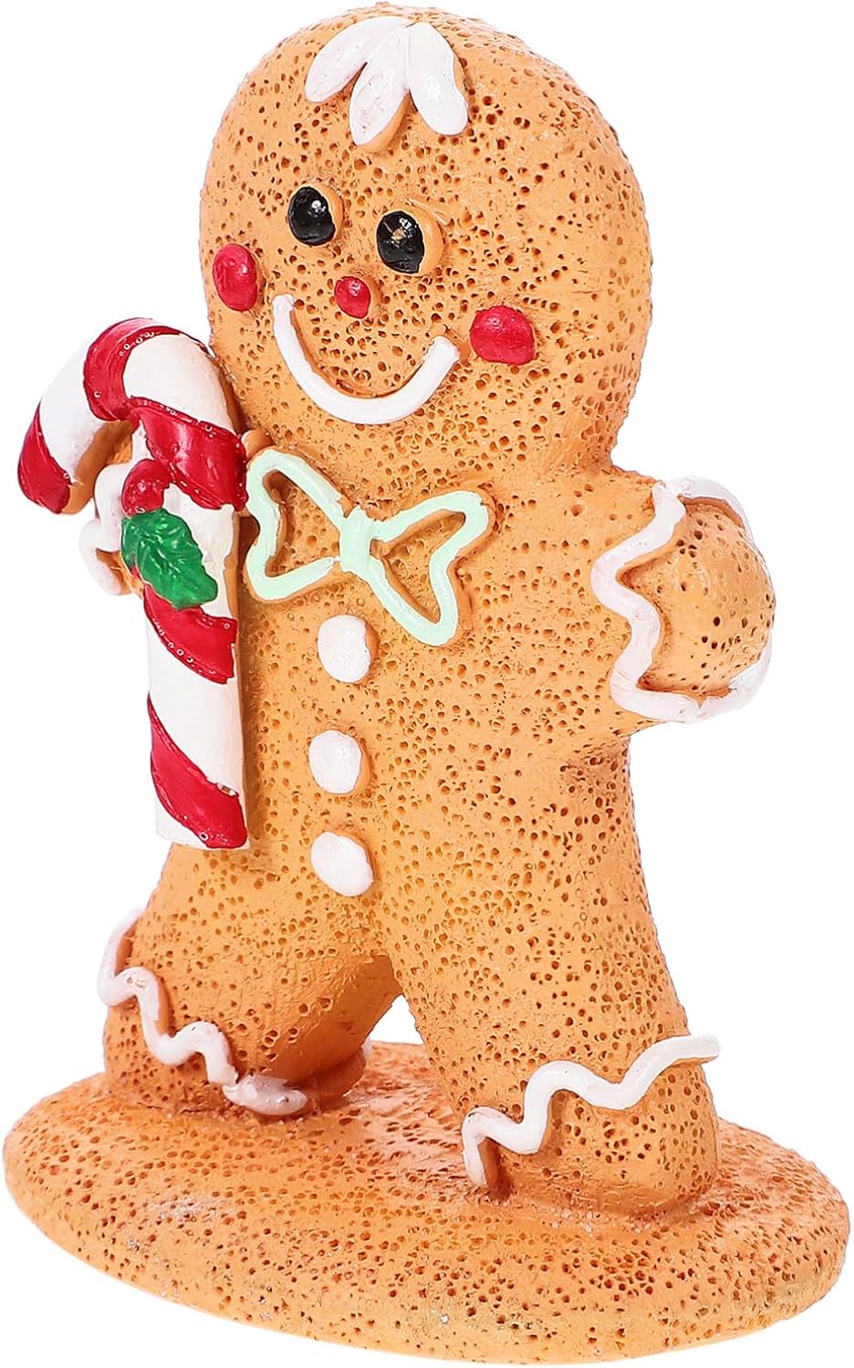 Didiseaon Gingerbread Figurines Christmas Tabletop Decorations Resin ...
