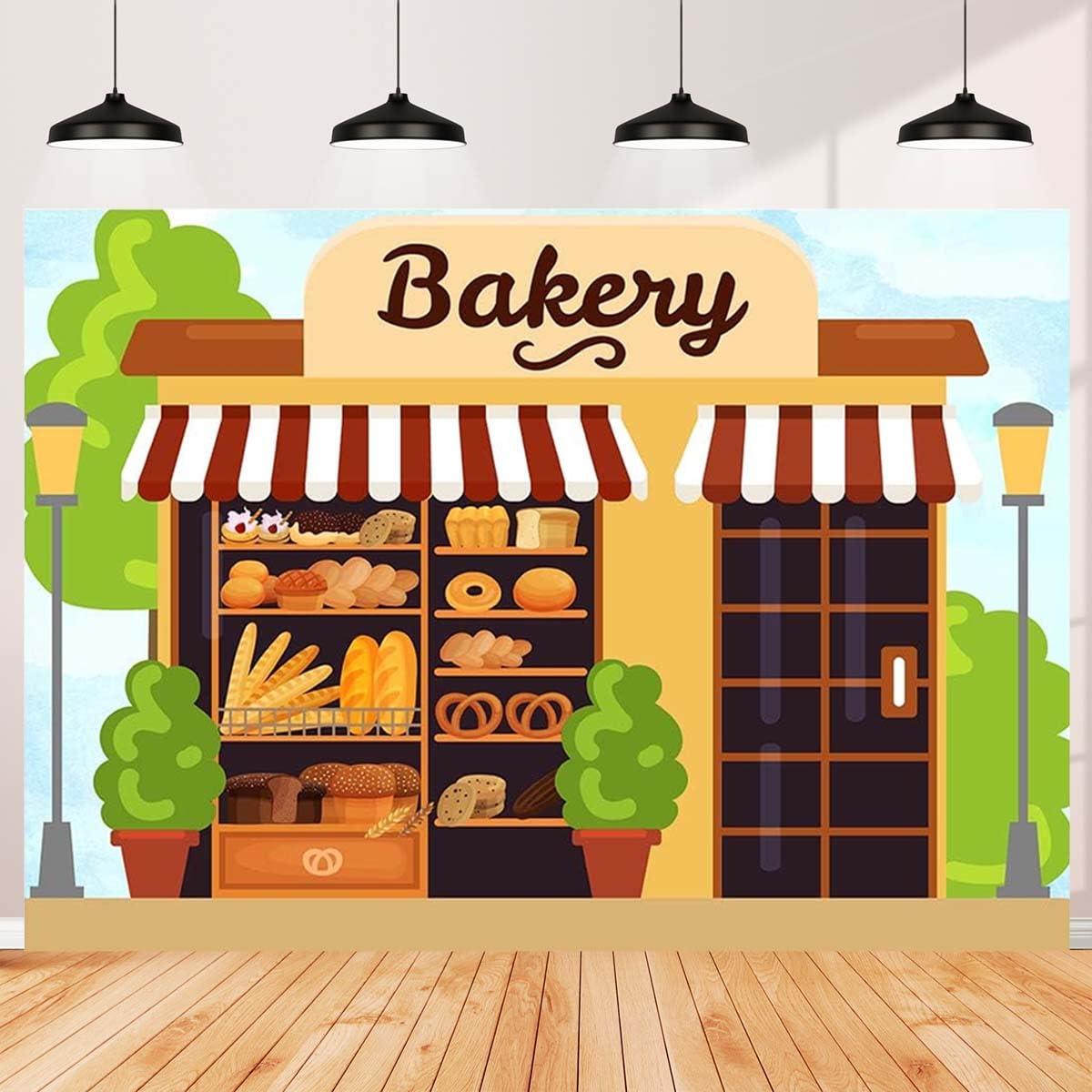 Cartoon Bakery Shop
