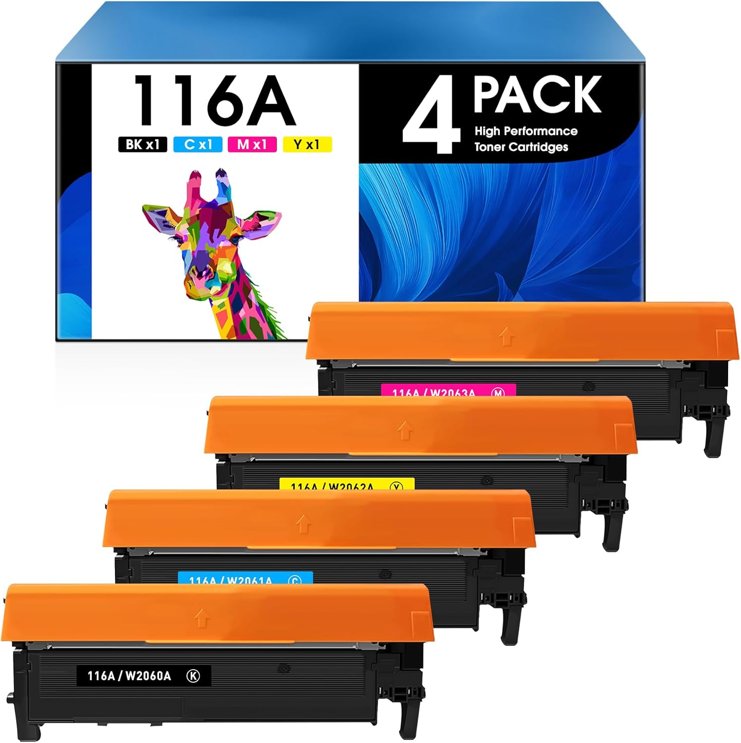 Amazon.com: MasaiMara 116A Toner Cartridges Compatible Replacement for ...