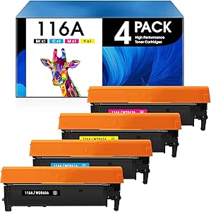 Amazon.com: MasaiMara 116A Toner Cartridges Compatible Replacement for ...