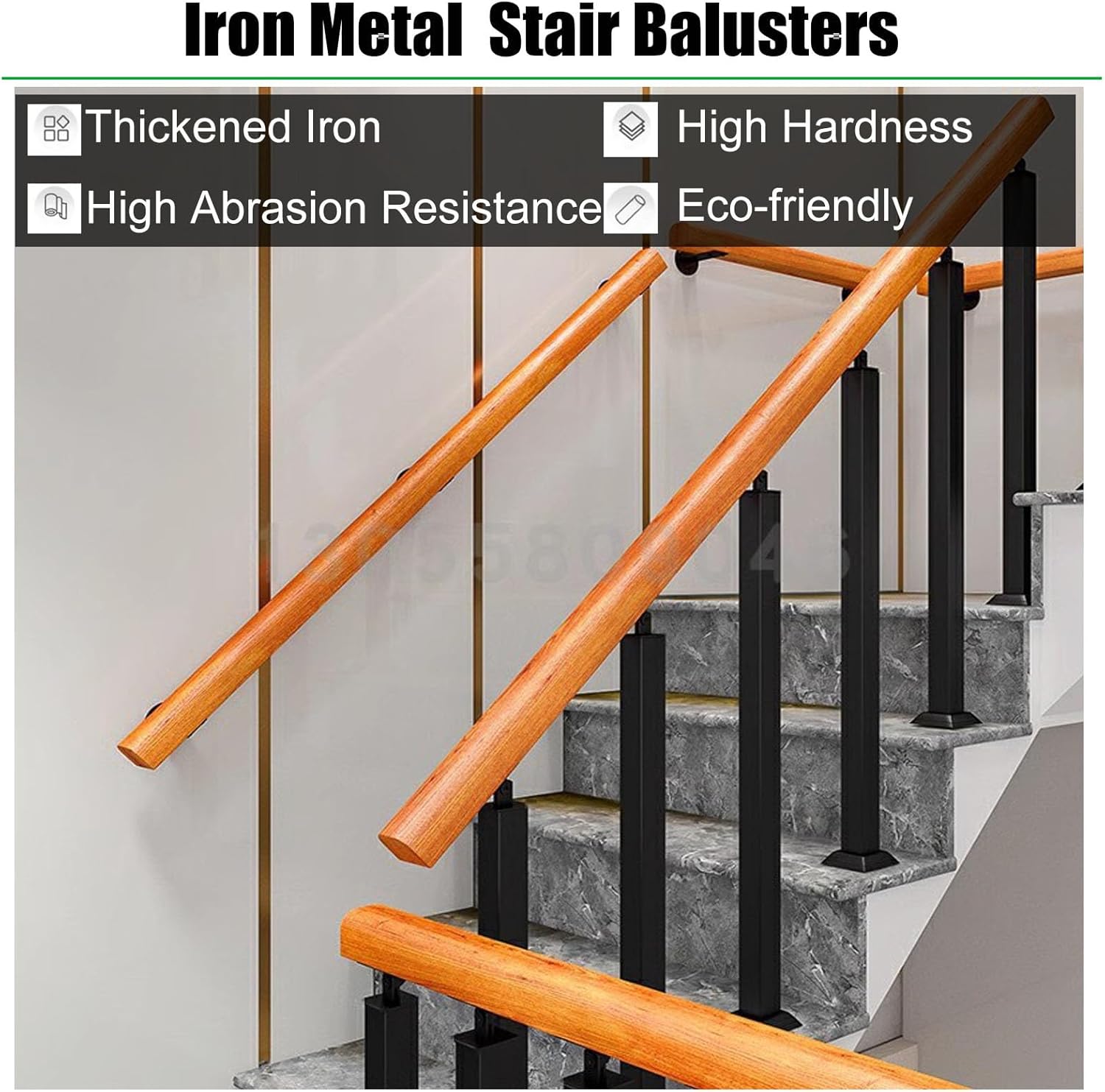 Stair Railing Spindle Column Set of 4 Pcs, Deck Philippines | Ubuy