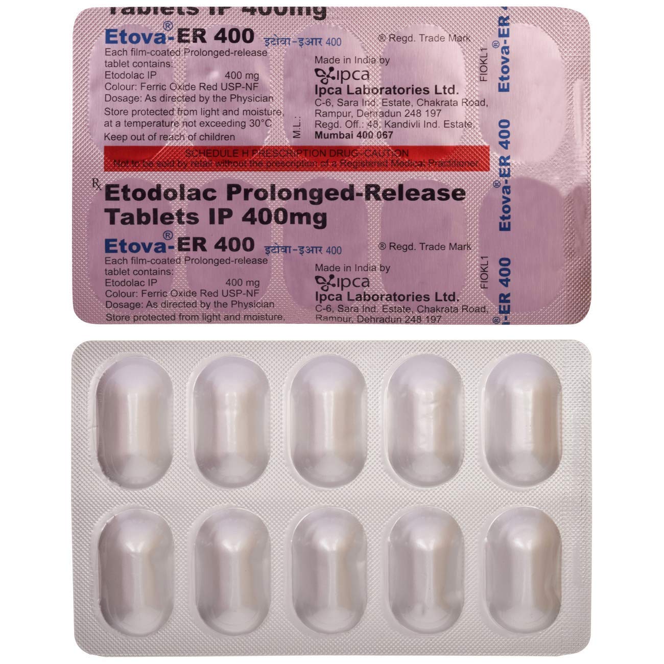 Etova-er 400 - Strip of 10 Tablets : Amazon.in: Health & Personal Care