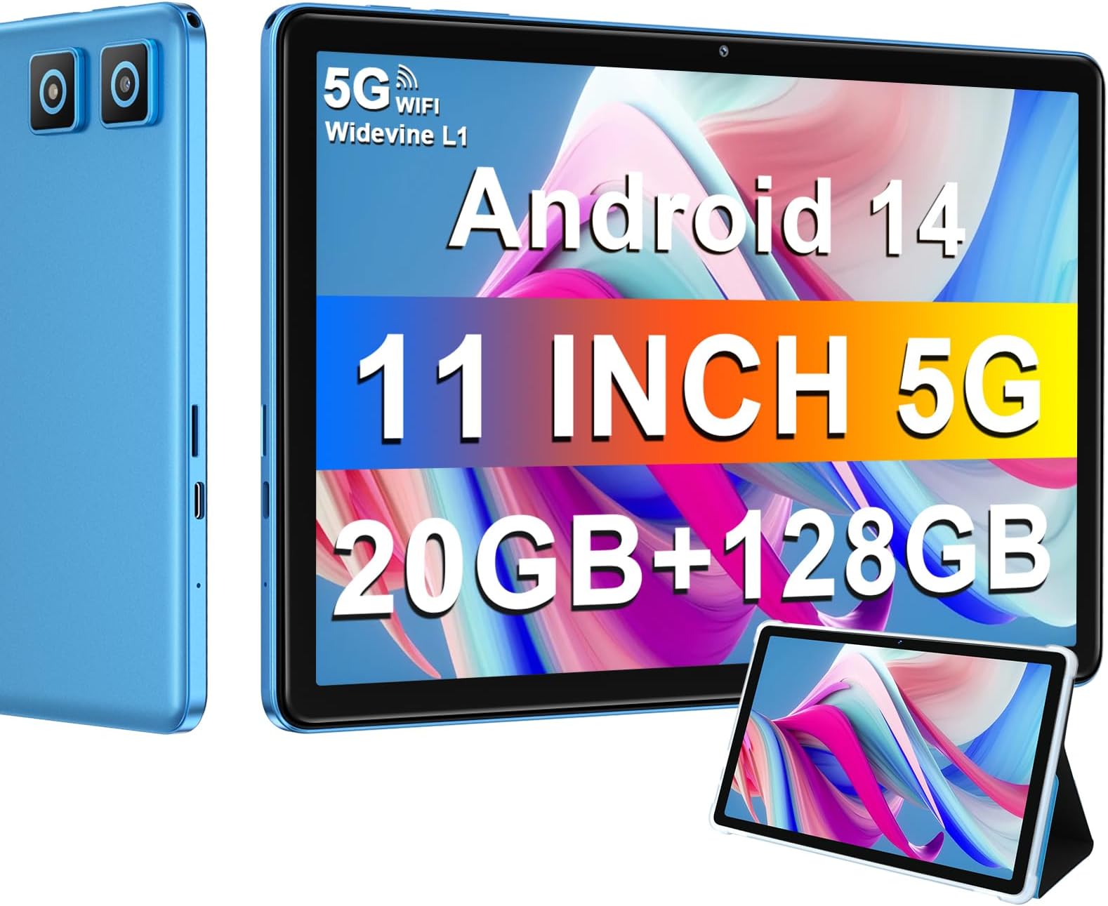 Amazon.com : DMOAO Tablet 2025 11 Inch Tablet Android 14 Tablets with ...