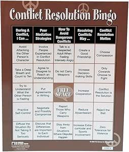 Amazon.com: Childswork / Childsplay Conflict Resolution Bingo Game