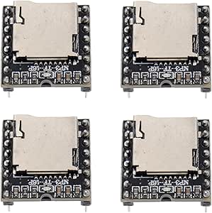 Amazon.com: MP3 Player Mini Audio Voice Module TF Card U Disk Board for ...