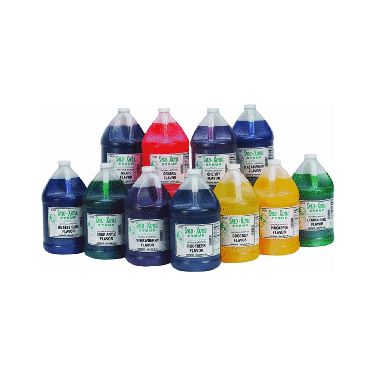 Amazon.com: Sno-Kone Syrup - 4 Gallons (CS) : Grocery & Gourmet Food