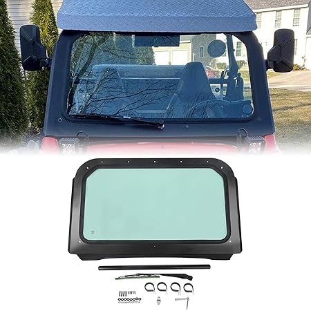 Amazon.com: ECOTRIC Front Full Tinted Windshield Compatible with 2008 ...