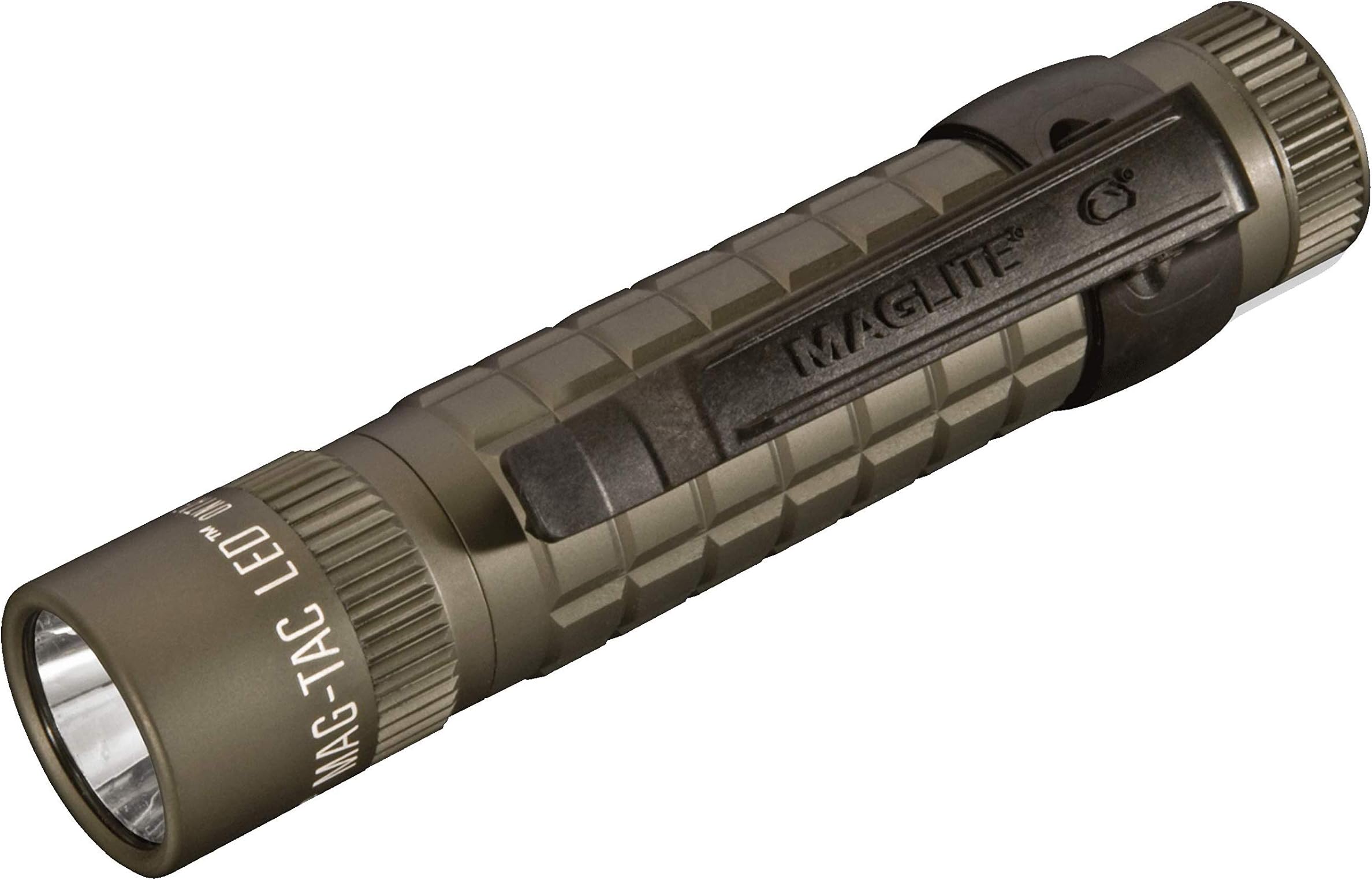 Maglite Mag-Tac LED 2-Cell CR123 Flashlight - Plain-Bezel, Foliage ...