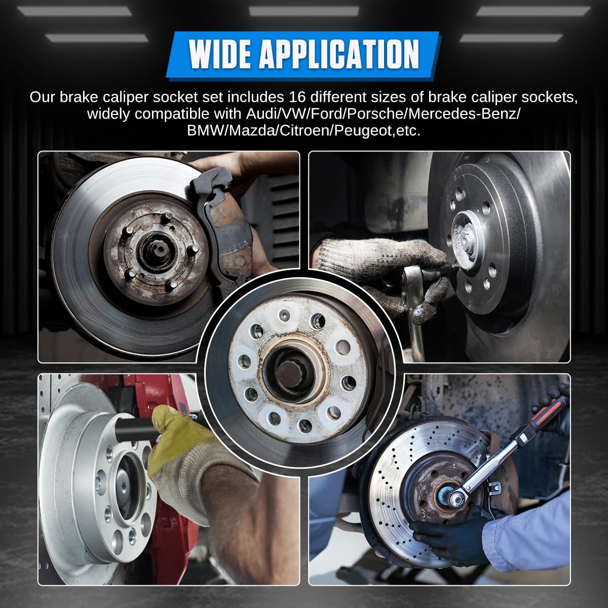 Snapklik.com : Brake Caliper Socket Set