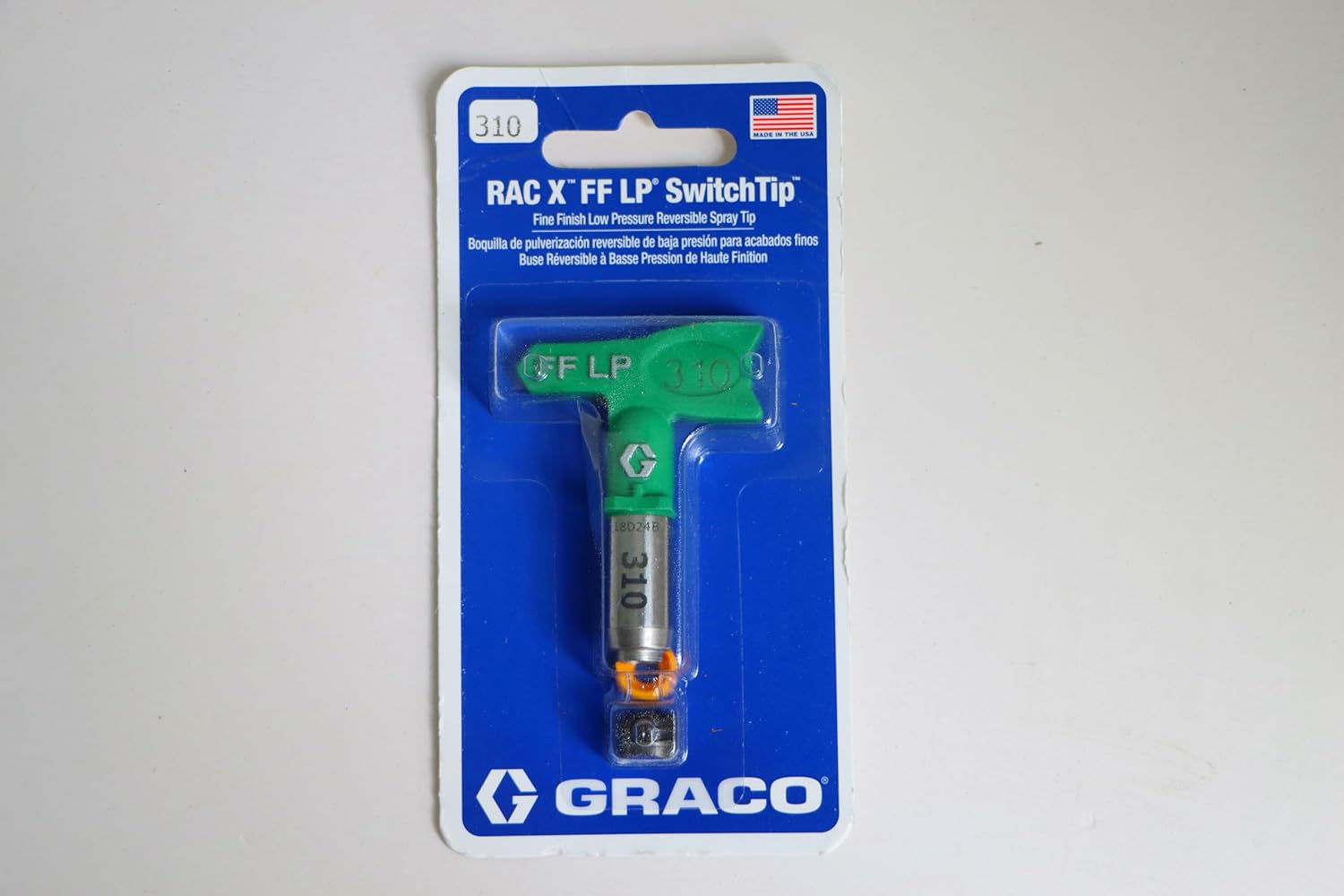 FFLP310 RAC X FFLP SwitchTip Fine Finish Low Pressure Spray Tip 310 ...