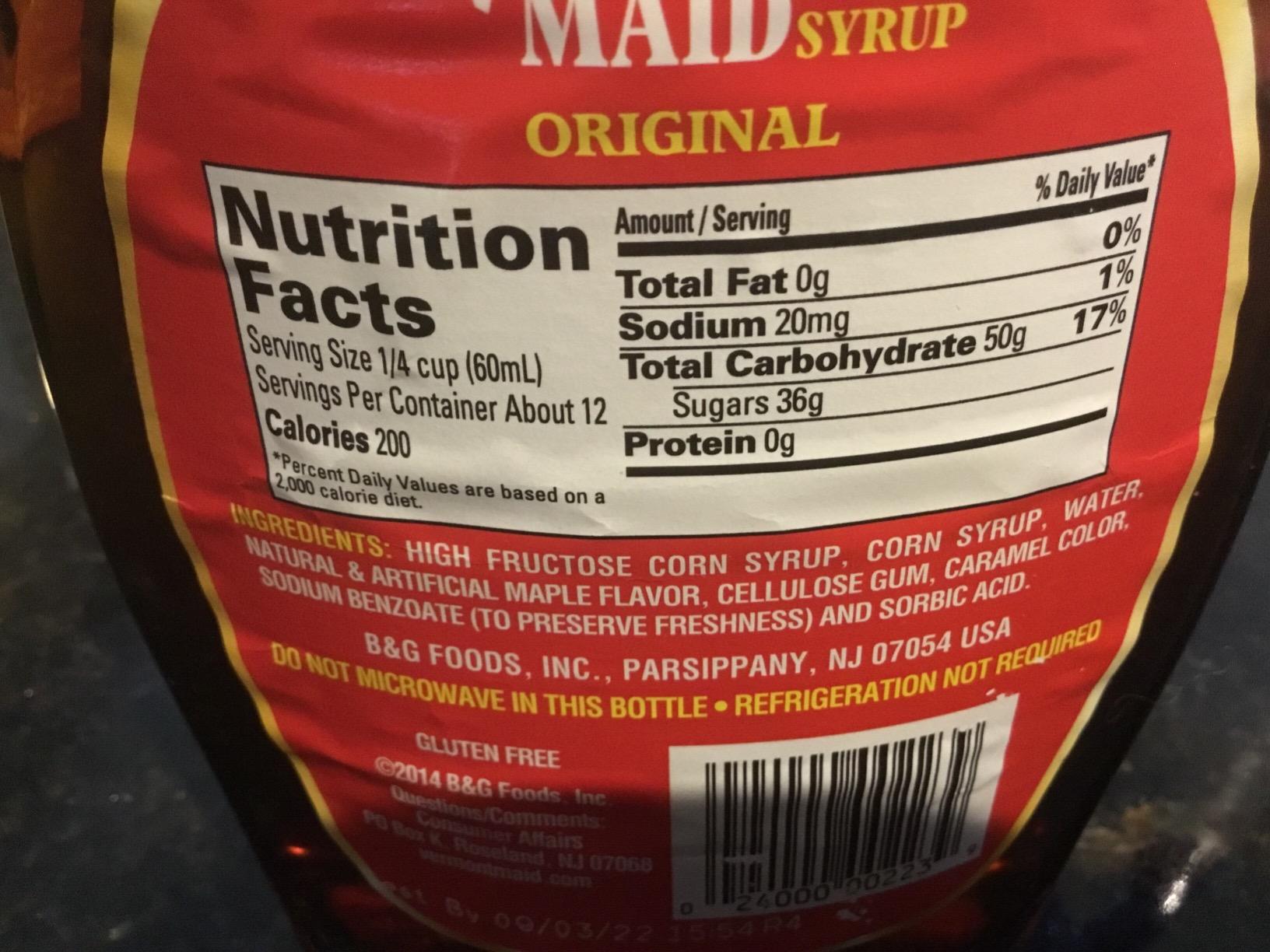 Amazon.com : Vermont Maid Syrup, 24-Ounce (Pack of 3) : Maple Syrups ...