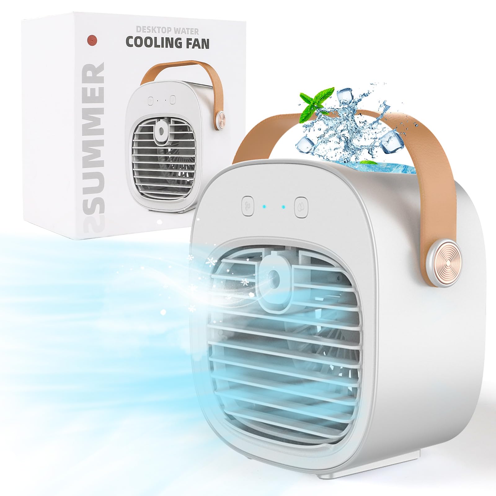 Amazon.com: Portable Air Conditioners Fan, Mini Air Conditioner ...