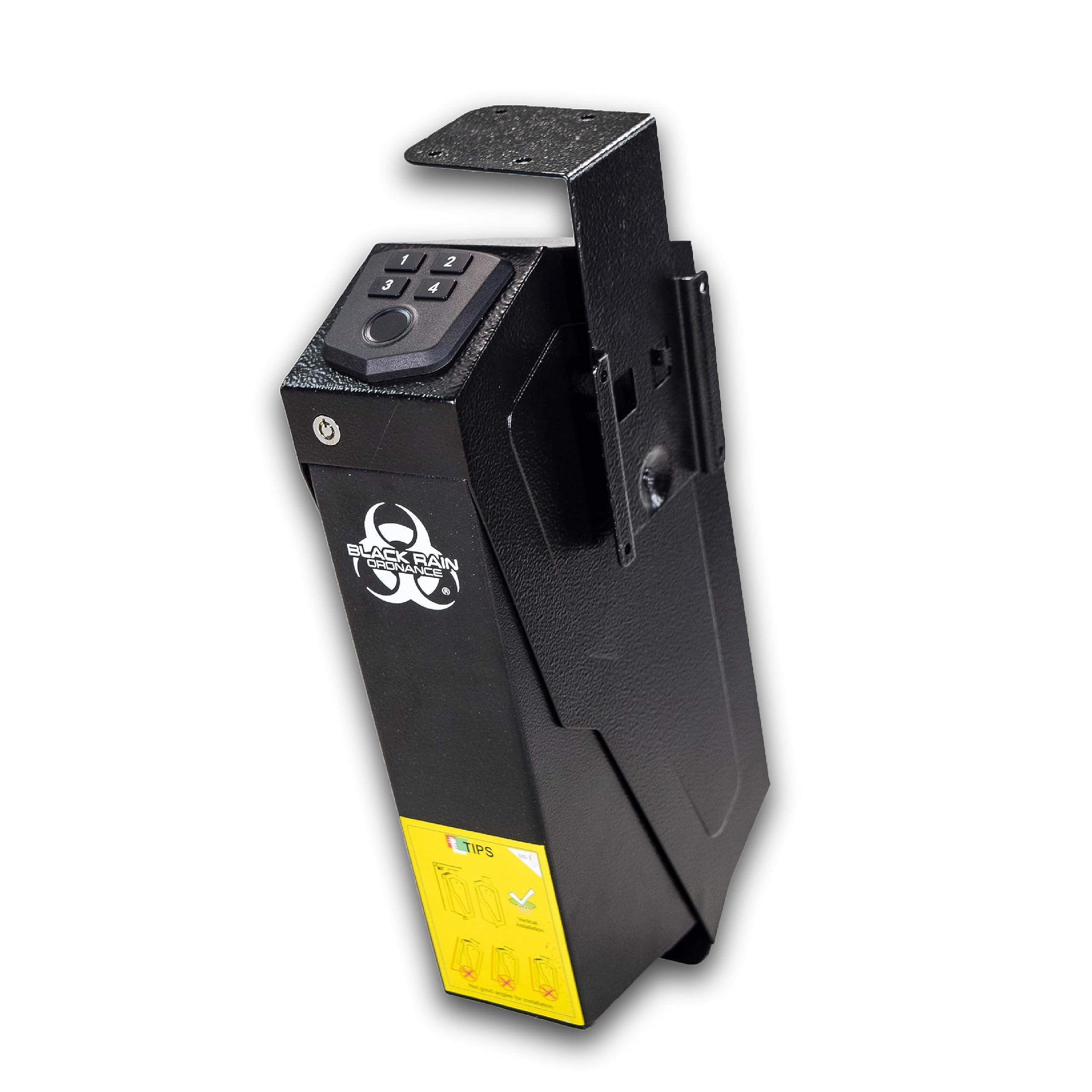 Amazon.com: Black Rain Ordnance Gun Safe for Handgun, w/Biometric ...