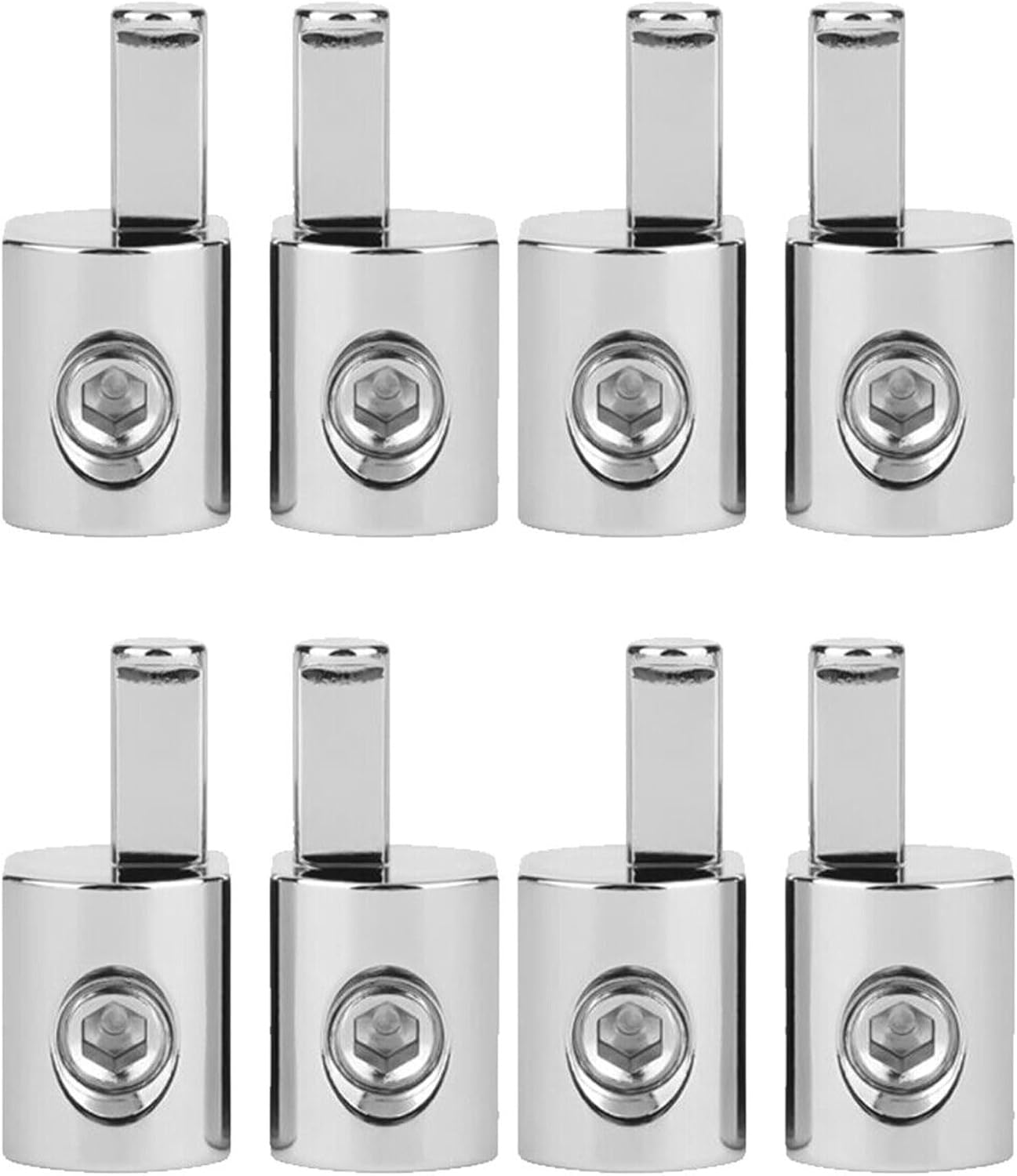 Amazon.com: 8Pcs 1/0 Gauge to 4 Gauge Pin AWG Power Wire Reducer Car ...