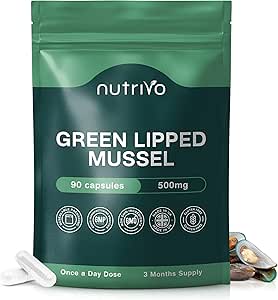 Green Lipped Mussel Capsules | 90 Capsules | Green Lipped Mussels for ...