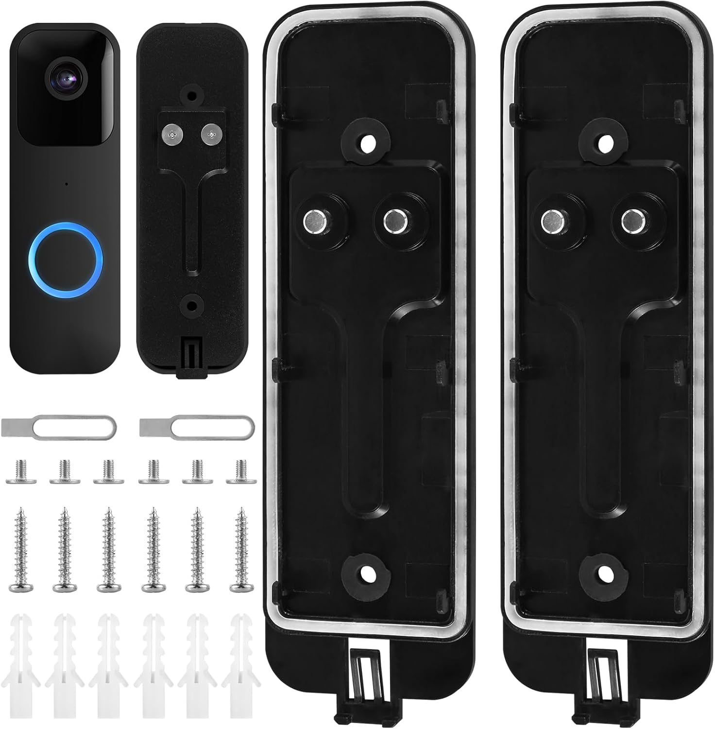 2 Pcs Blink Doorbell Backplate Replacement, Blink Doorbell Mounting ...