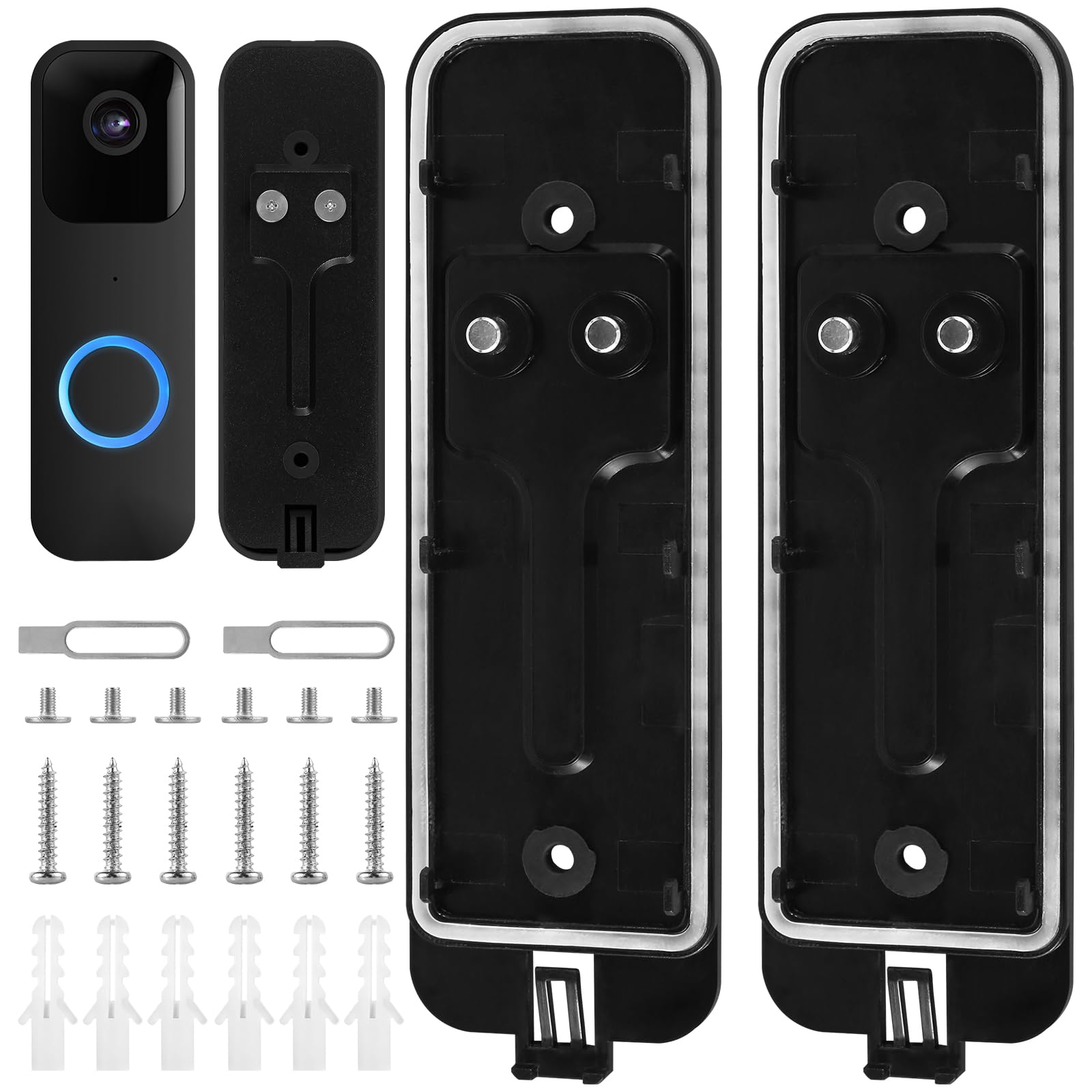 2 Pcs Blink Doorbell Backplate Replacement, Blink Doorbell Mounting ...