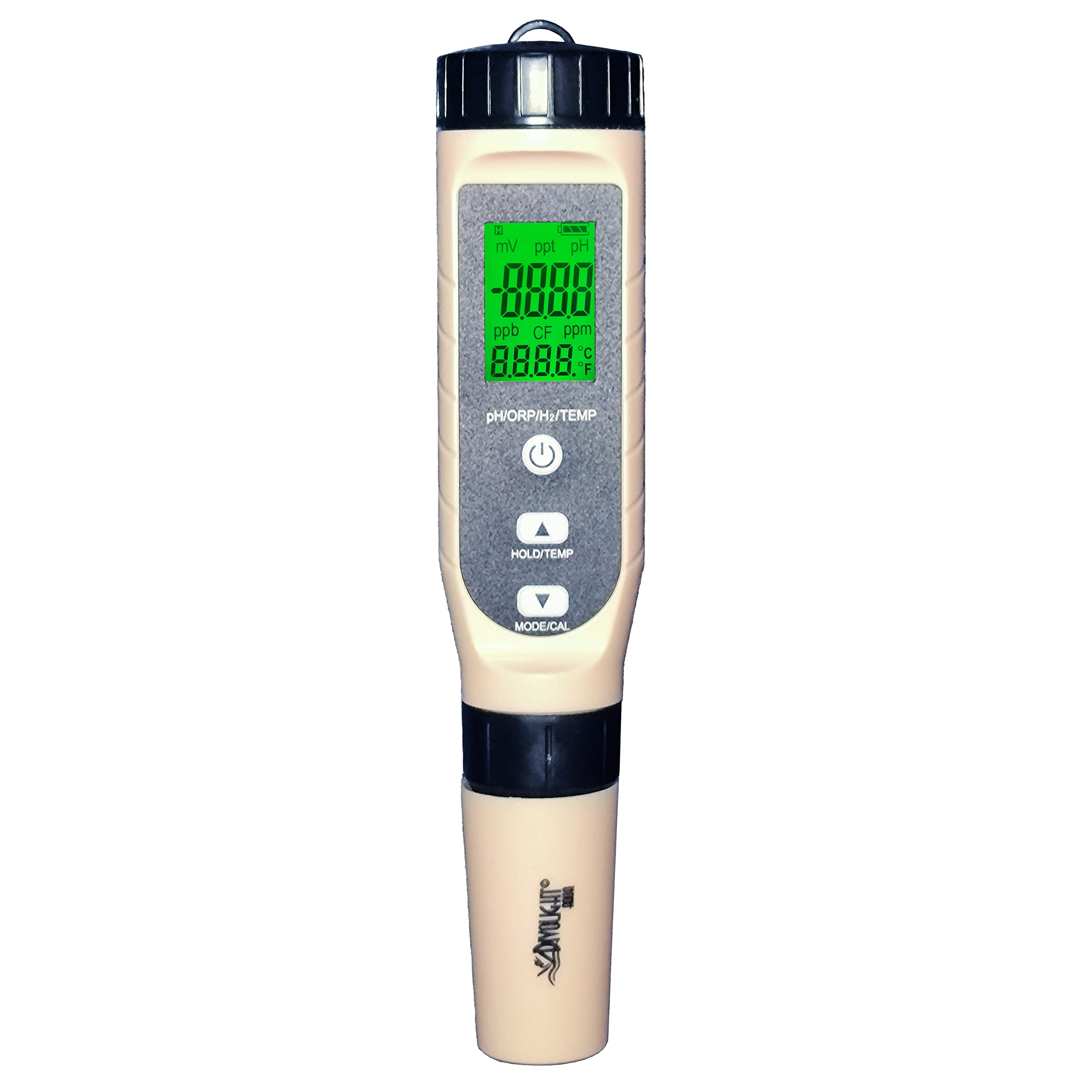 Snapklik.com : Divolight 4-in-1 Digital pH/ORP / H2 / Temp Meter