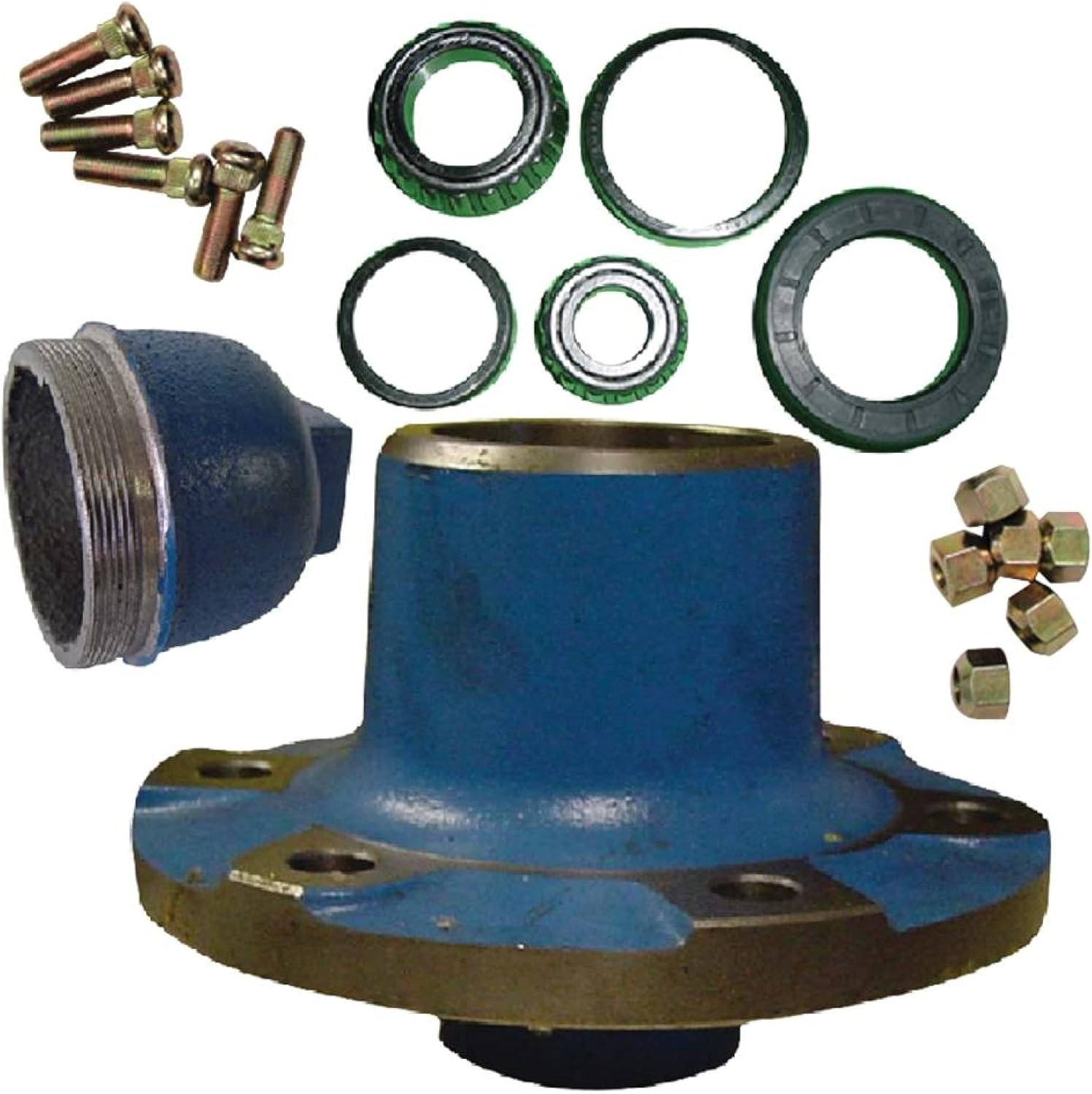 Amazon.com: Complete Tractor 1108-4001 Front Hub Kit Compatible with ...