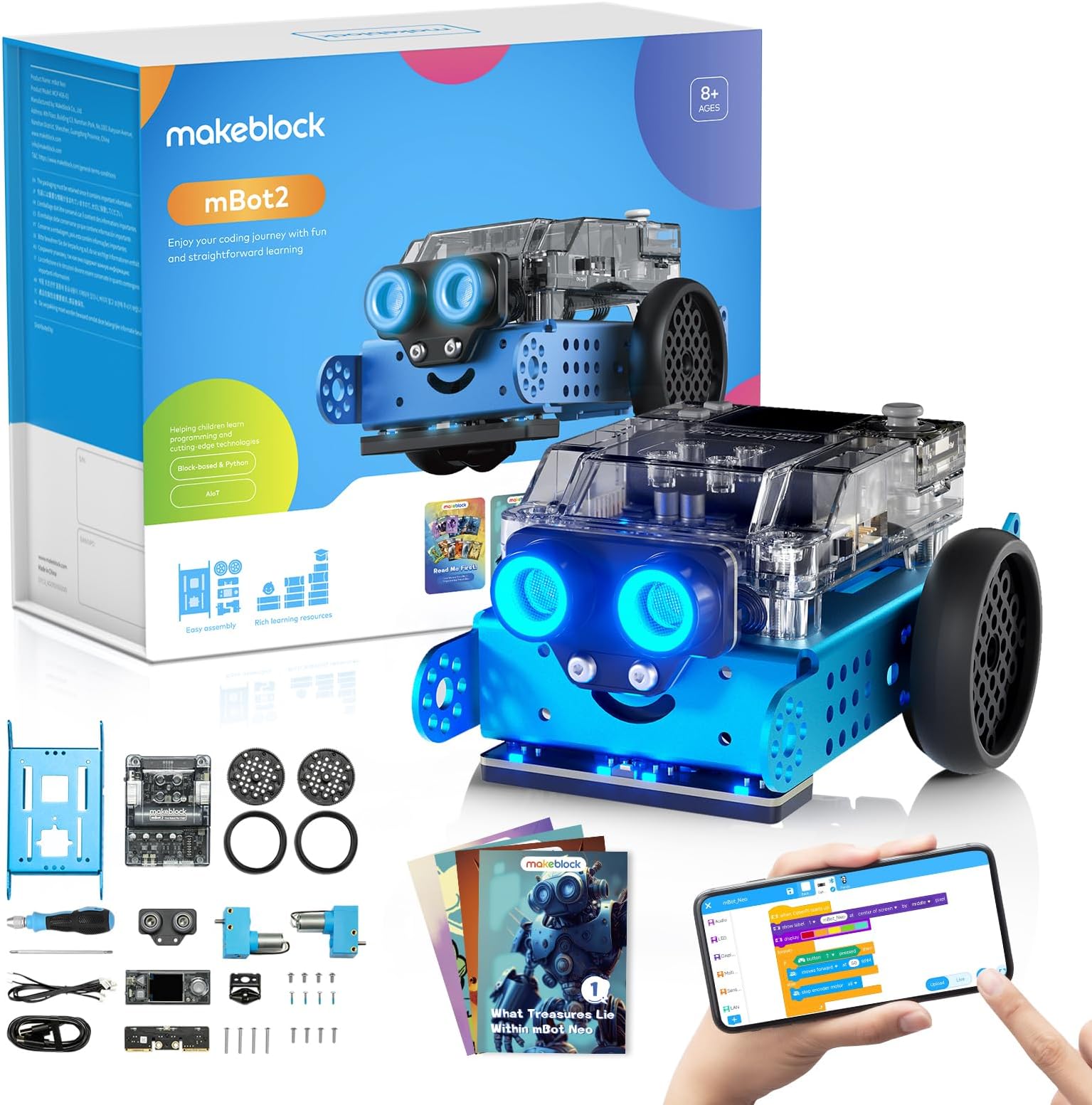 Makeblock Mbot2 The Networkable And Programmable Robot For Computer Science And Steam Education ...