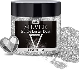 Edible Glitter - 30g / 1oz Luster Dust Edible Glimmer Powder for ...