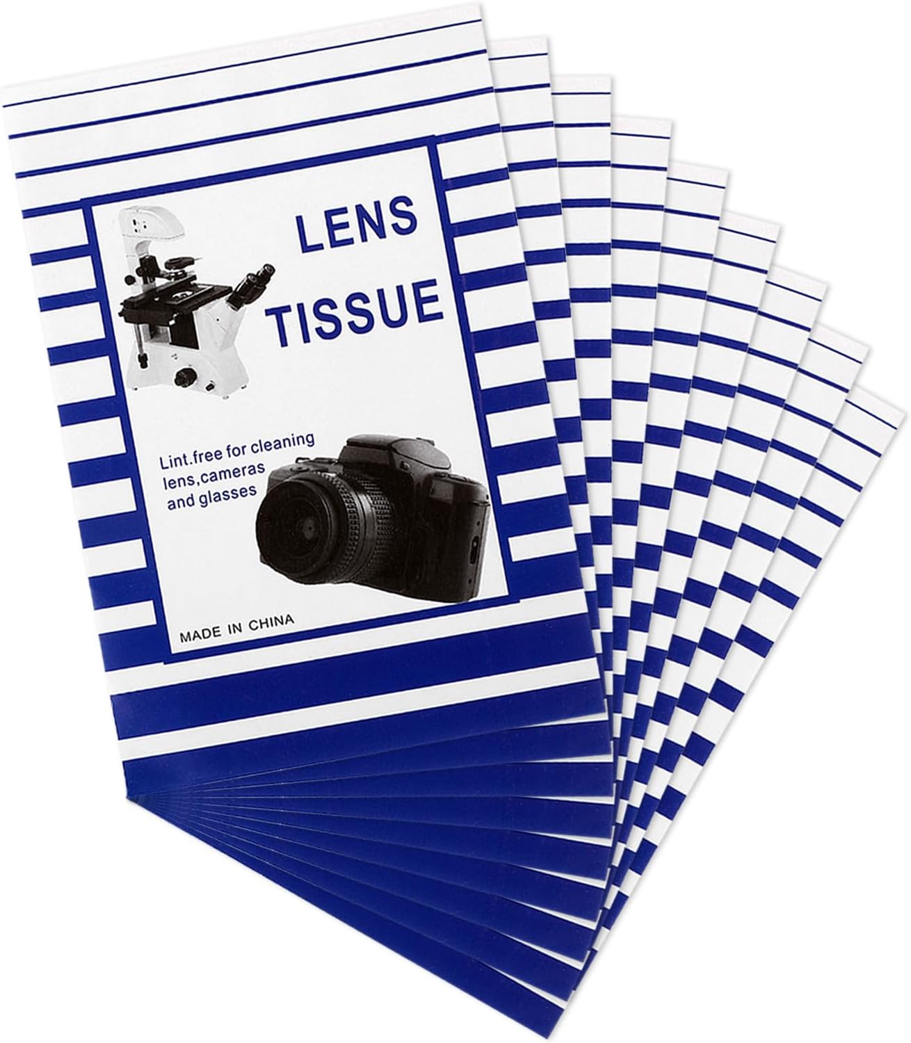 Amazon.com: 500 Pcs Camera Lens Cleaning Paper Lens Cleaning Paper ...