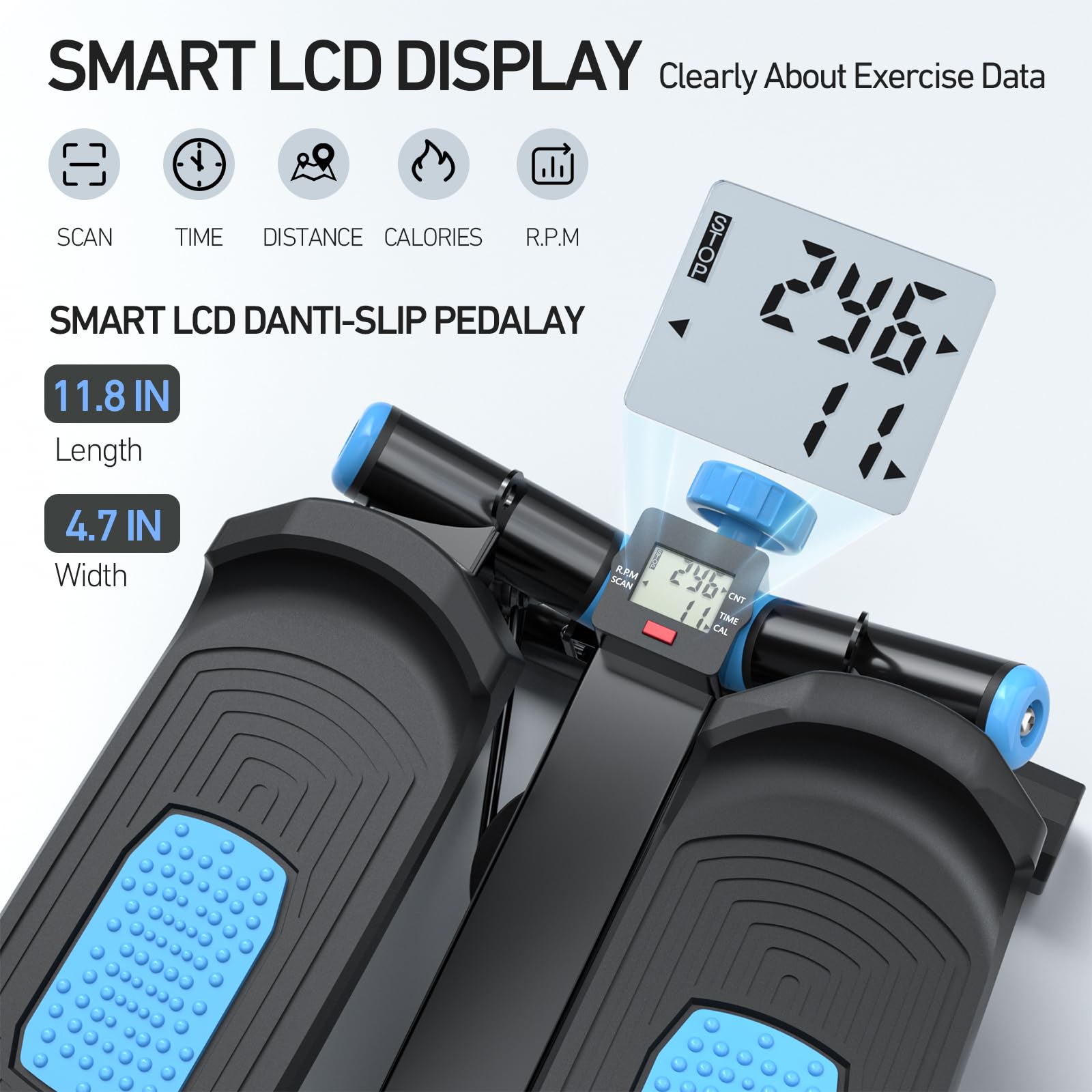 Snapklik.com : Steppers For Exercise At Home, Mini Stair Stepper 300 Lb ...