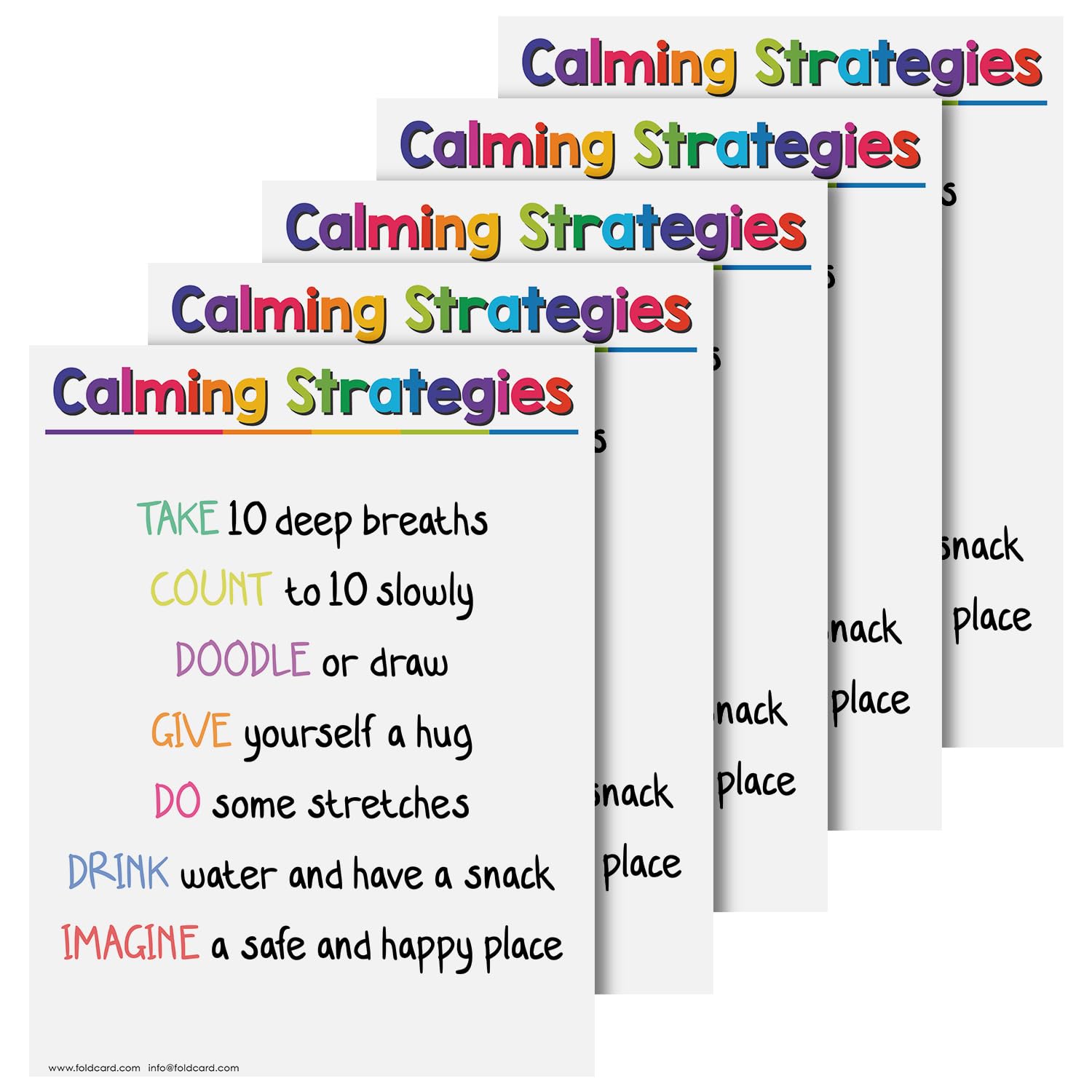 Snapklik.com : Calming Strategies Calm Down Corner Poster Feelings ...