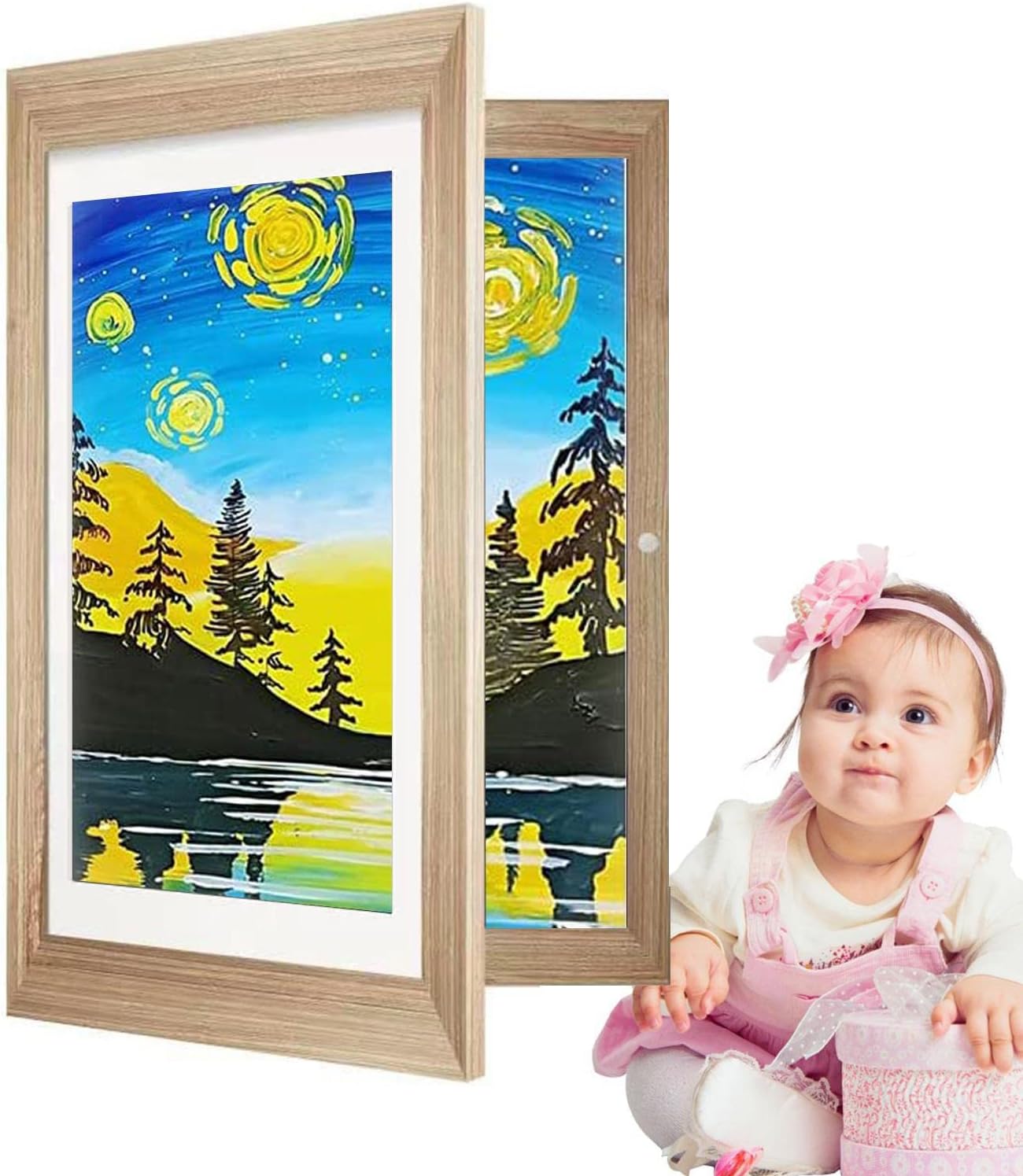 Children's Art Picture Frame, Children's Art Frame Front Opening, Art ...