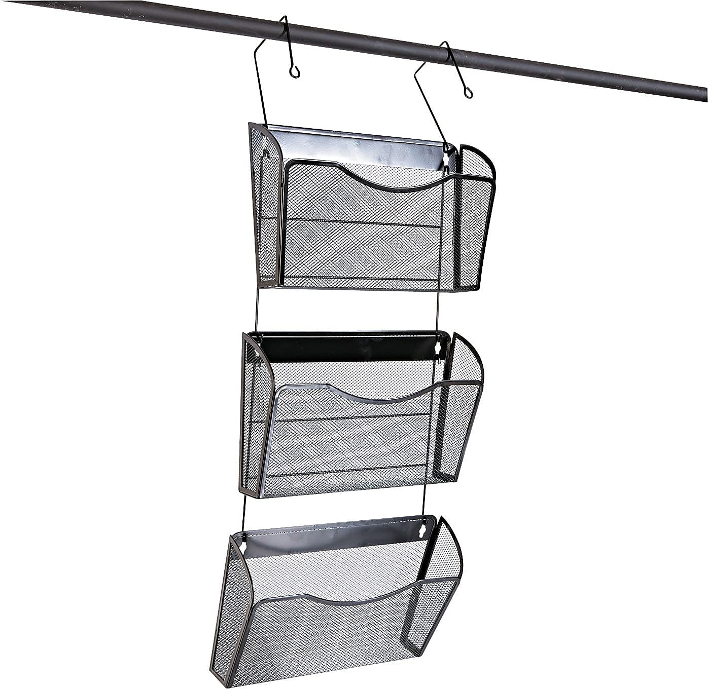 Vertical Document Storage 3 Pack Mesh Wall File Holders - Vertical ...