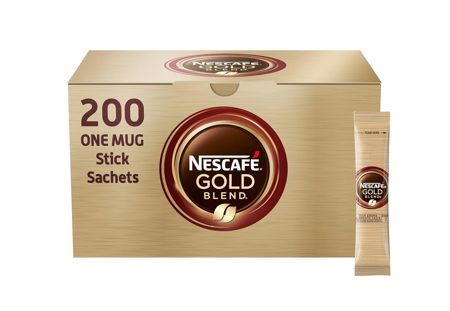 Nescafe Gold Blend Instant Coffee Granules Stick Sachets Ref 5219616 ...