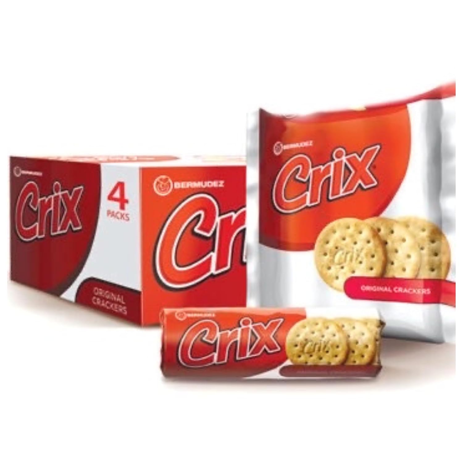 Amazon.com: Crix Original Crackers 4 x 3 Packs - 12 Individually ...