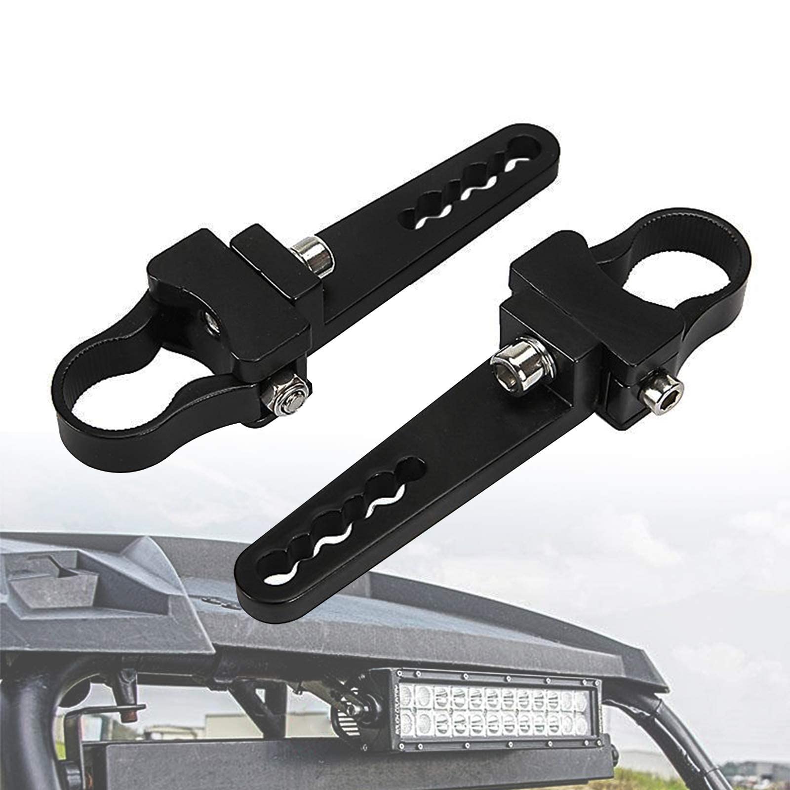 Snapklik.com : ALAVENTE 1" Bull Bar Nudge Bar Mounting Bracket Tube ...