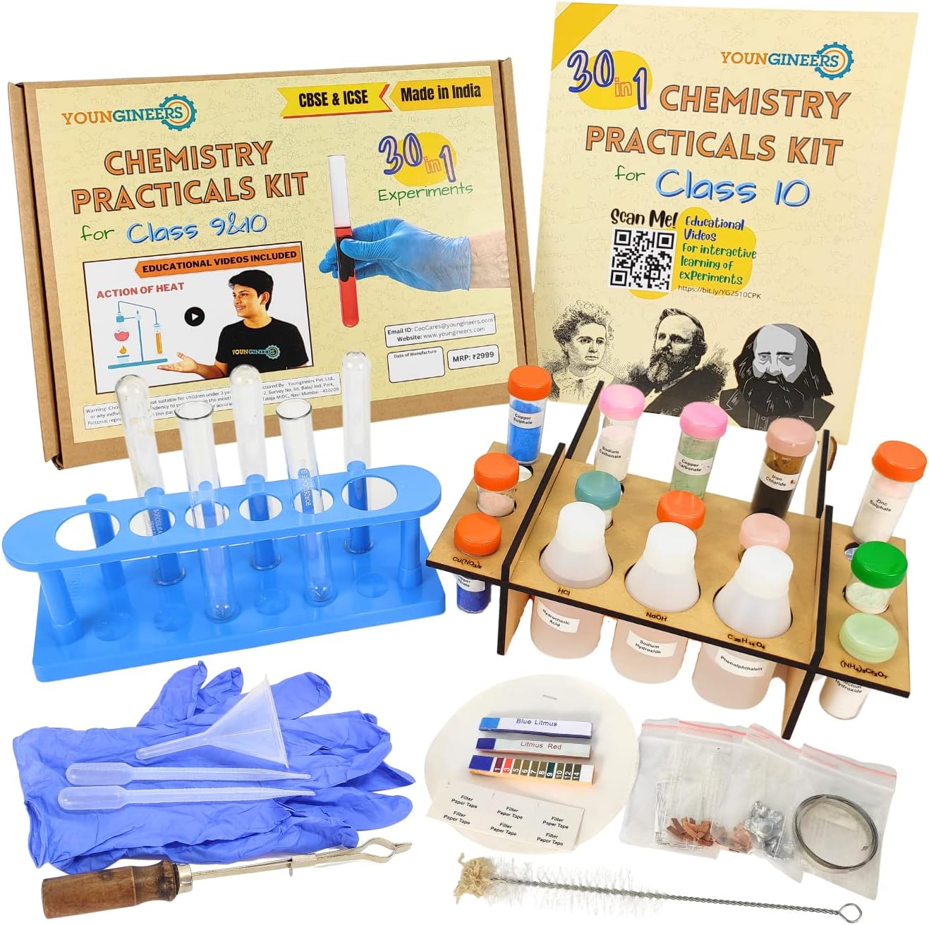 Buy PATPAT® Chemistry Kit Molecular Model Kit 267 Pcs, 3D Chemistry ...