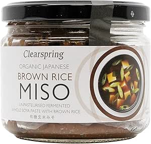 Clearspring Unpasteurised Organic Japanese Brown Rice Miso Paste 300g : Amazon.co.uk: Grocery