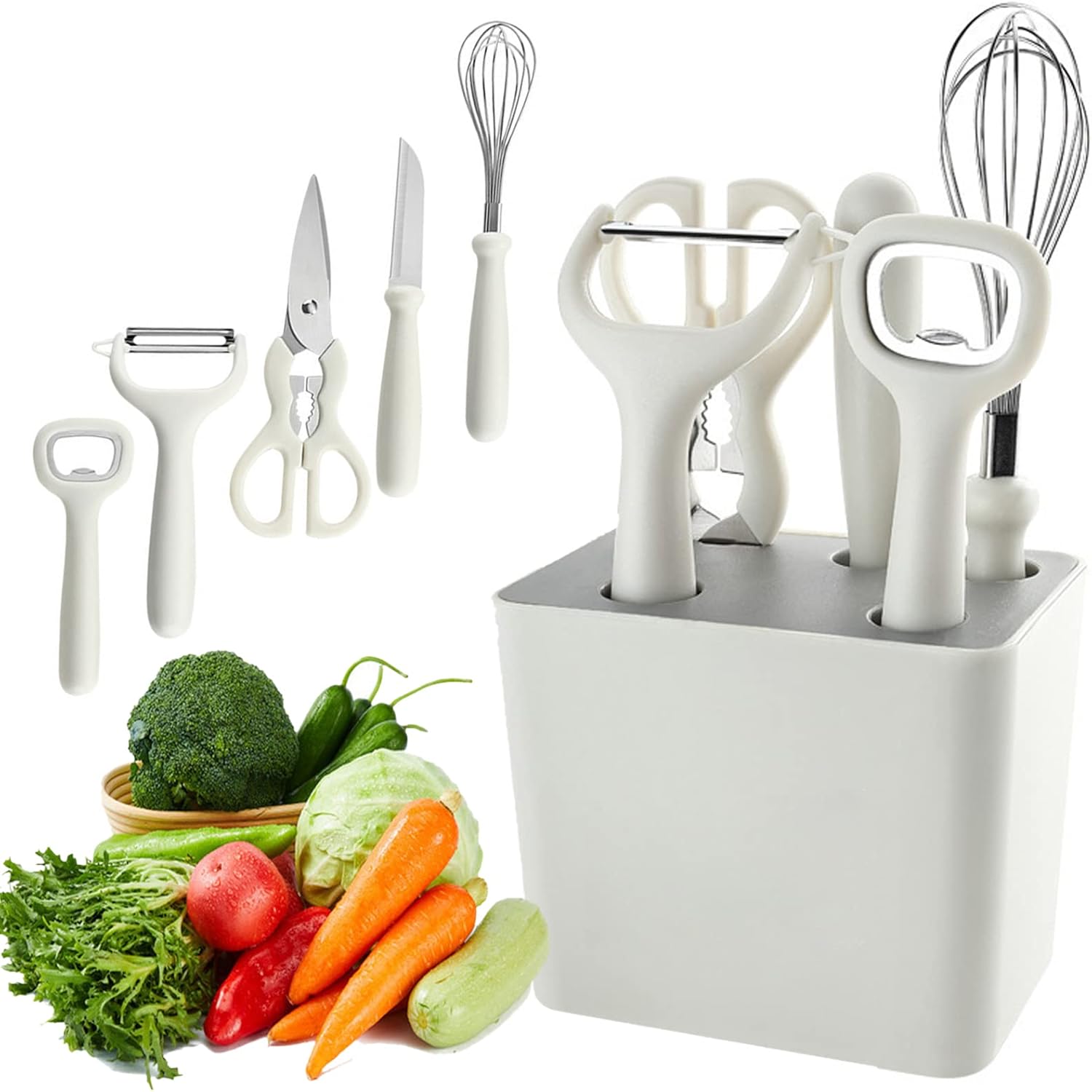Amazon.com: COMUSTER Kitchen Gadgets Set,Kitchen Scissors, Kitchen ...