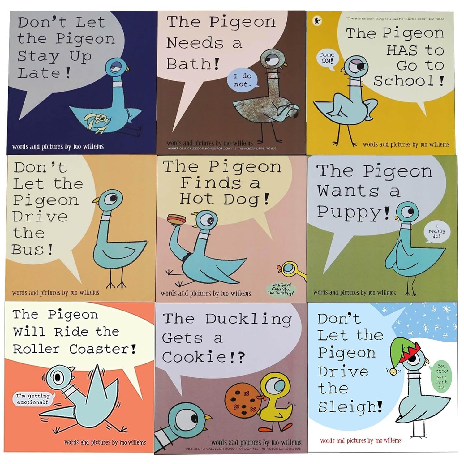Don't Let the Pigeon Series 9 Books Collection Set (Don't Let The ...