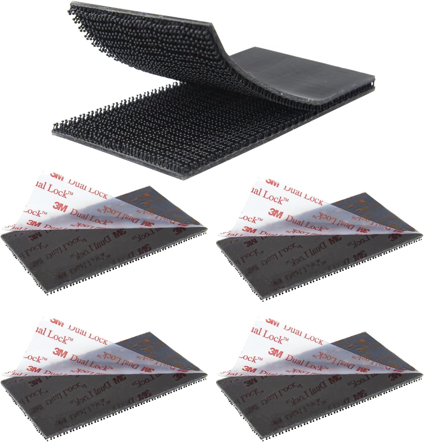 Dual Lock Fasteners, Reclosable 10 PCS 1in x 2in Heavy Duty Mounting ...