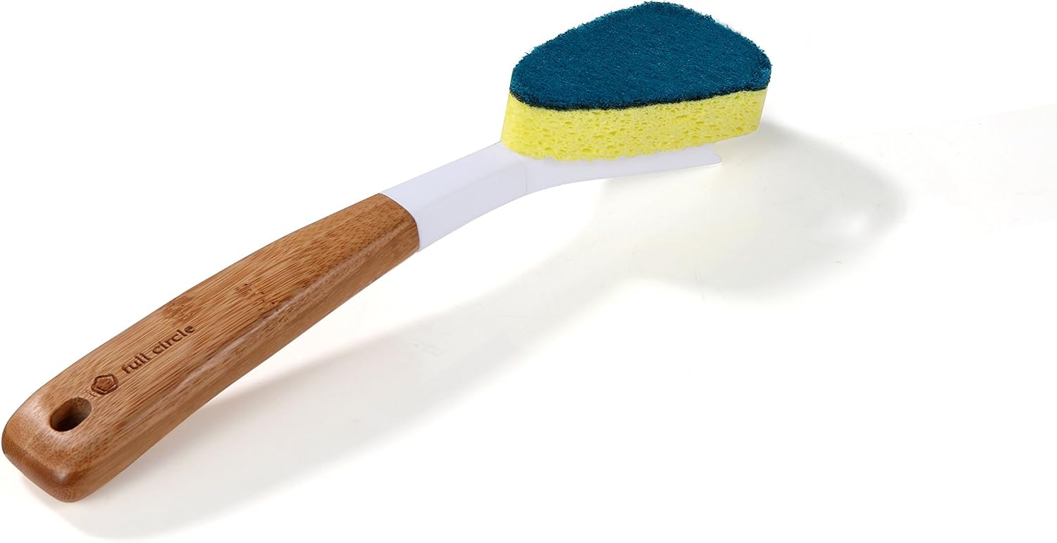 Amazon.com: Full Circle Laid Back Dish Sponge, Abrasive & Replaceable ...