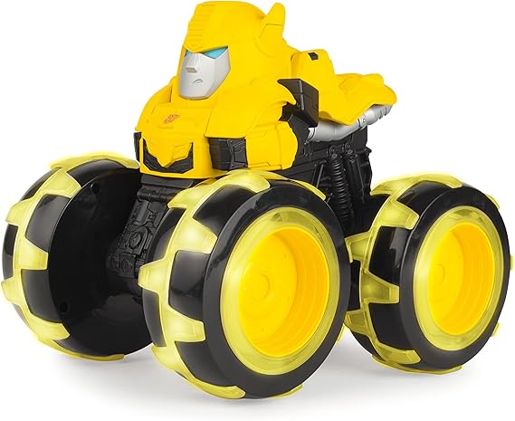 Amazon.com: Transformers Bumblebee Monster Treads – Monster Trucks with ...
