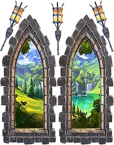 Amazon.com: Castle Window Large Wall Decal Set : Tools & Home Improvement