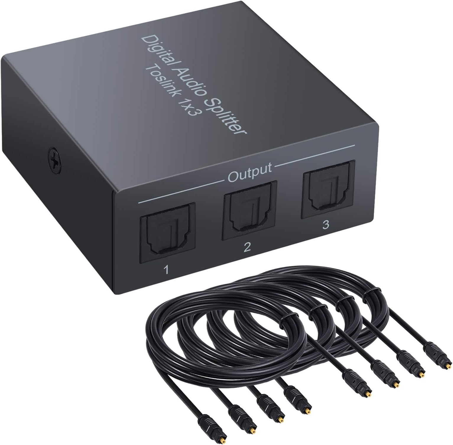 Amazon.com: Nyrius SW100 Digital Audio Optical Toslink 3 Input Selector ...