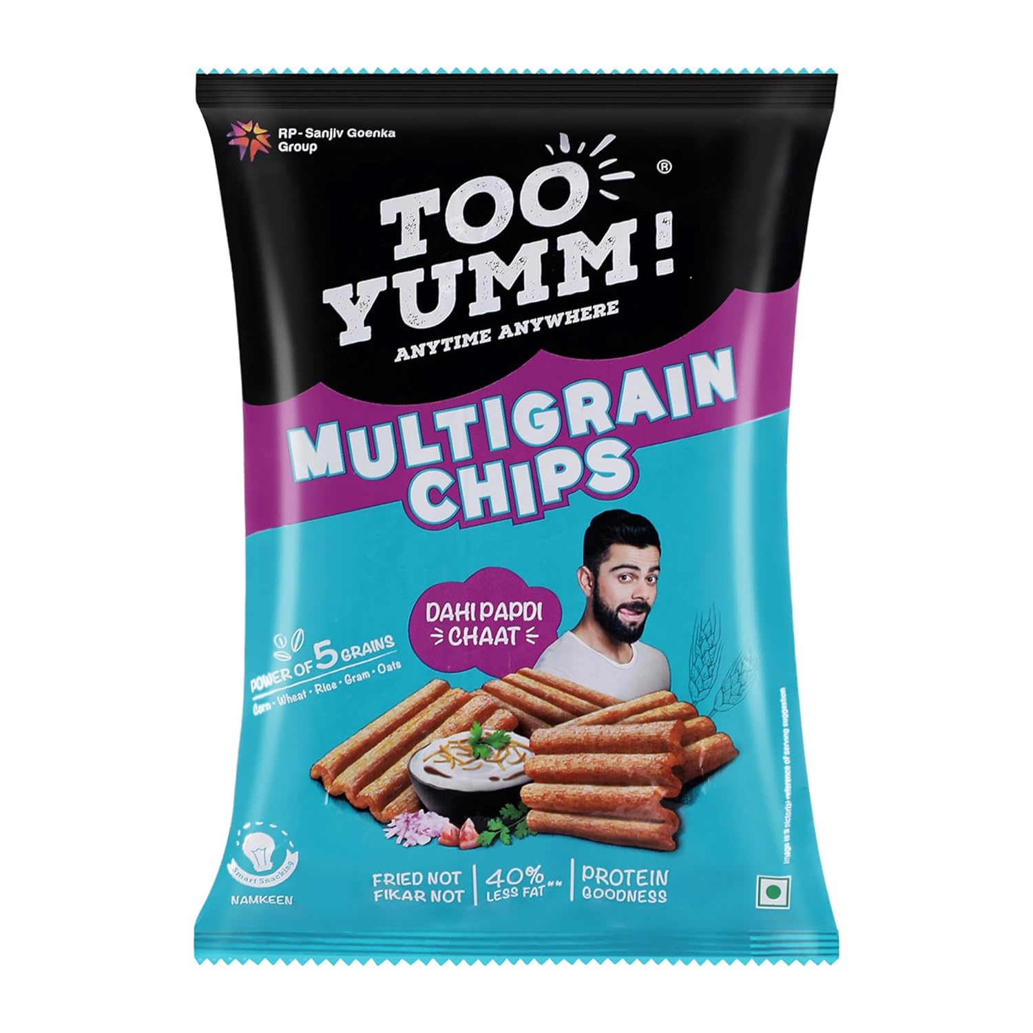 Too Yumm! Multigrain Chips - Dahi Papdi Chaat - 45gm : Amazon.in ...