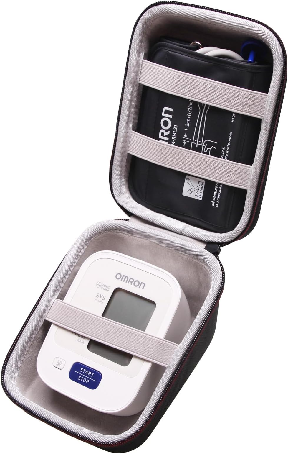 Amazon.com: LTGEM Hard Case for OMRON 3 Series BP7100 / Silver BP5250 ...