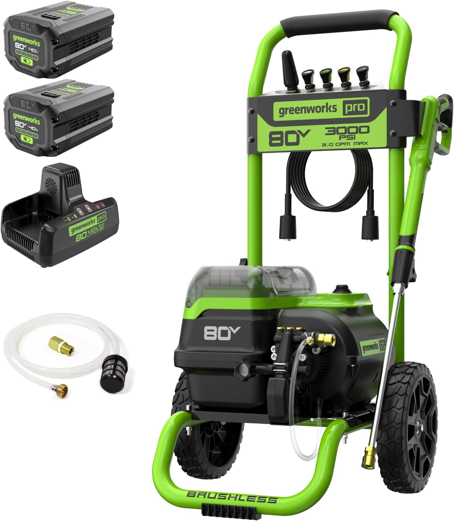 Amazon.com : EGO POWER+ Electric Pressure Washer, 3200 PSI Power Washer ...